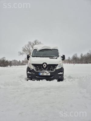 White Renault Master 2016 in Talsi, with an engine capacity of 2.30 L and mileage of 414 thousand km for 5500 €, photo  on AUTOMOTO.COM.LV