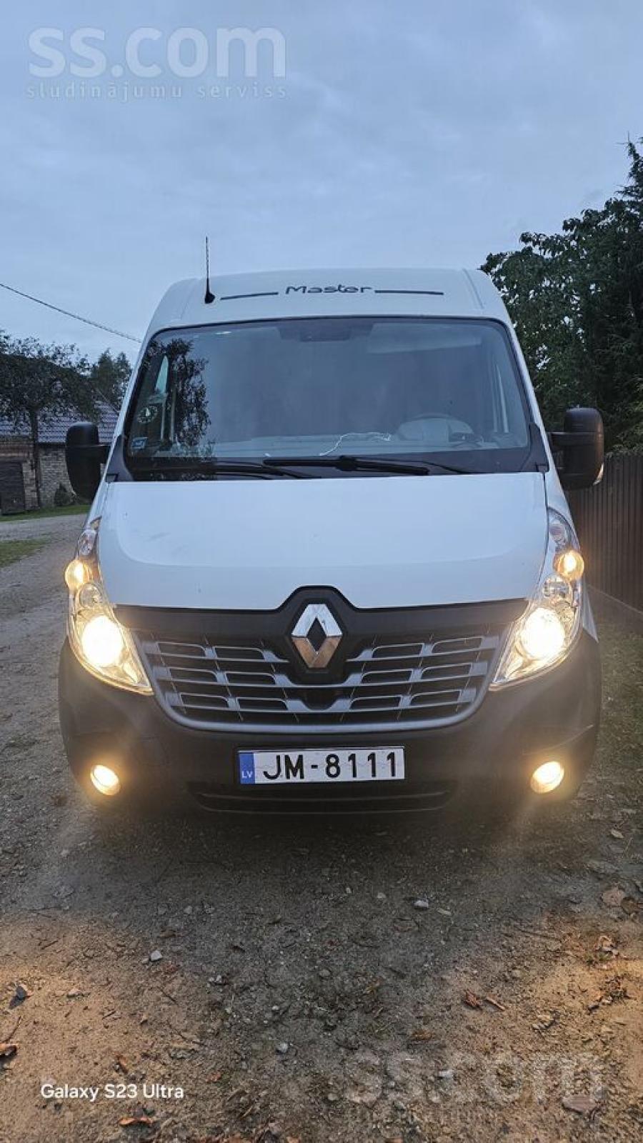 Balts Renault Master 2017 Jelgava, ar dzinēja tilpumu 2.30 L un nobraukumu 327 tūkst. km par 9500 €, foto 2 vietnē AUTOMOTO.COM.LV