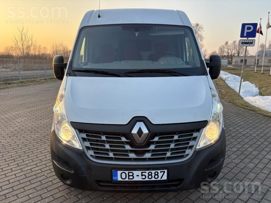 White Renault Master 2017 in Bauska, with an engine capacity of 2.30 L and mileage of 497 thousand km for 9000 €, photo 5 on AUTOMOTO.COM.LV