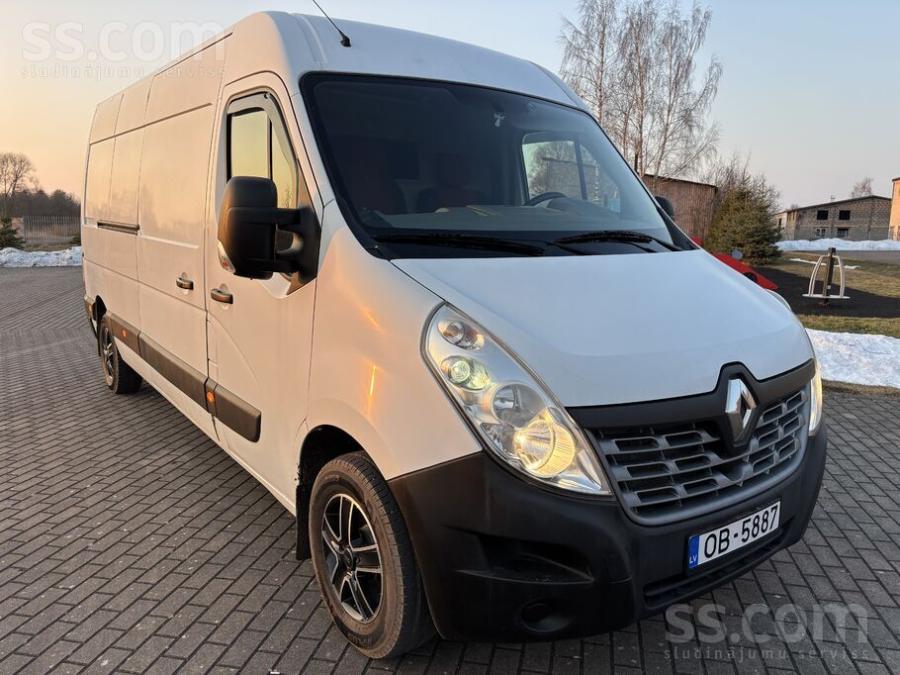 White Renault Master 2017 in Bauska, with an engine capacity of 2.30 L and mileage of 497 thousand km for 9000 €, photo 6 on AUTOMOTO.COM.LV