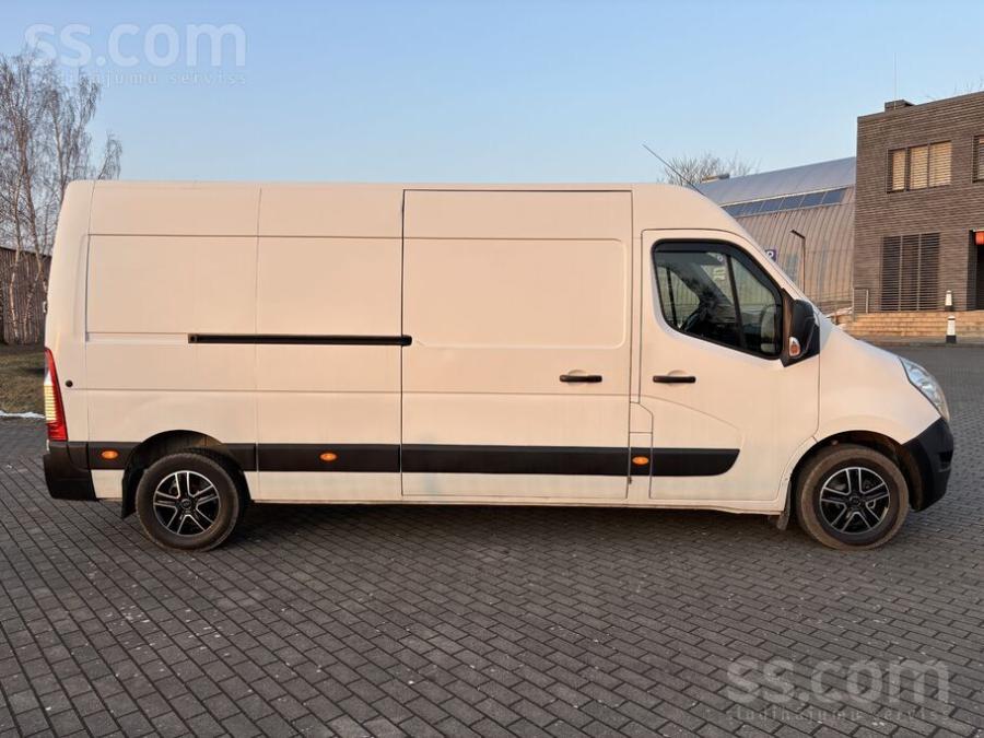 White Renault Master 2017 in Bauska, with an engine capacity of 2.30 L and mileage of 497 thousand km for 9000 €, photo 7 on AUTOMOTO.COM.LV