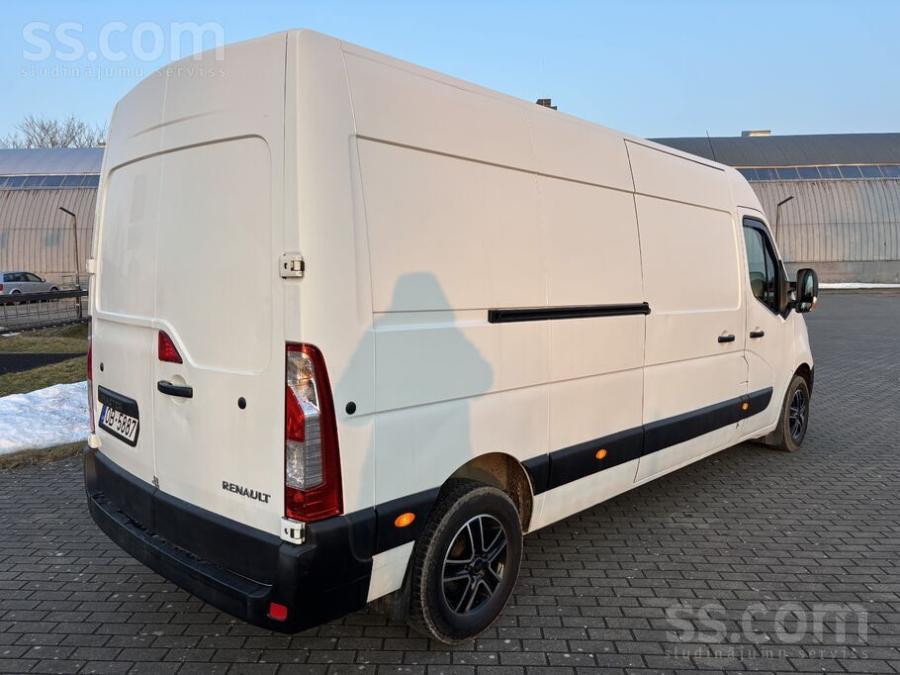 White Renault Master 2017 in Bauska, with an engine capacity of 2.30 L and mileage of 497 thousand km for 9000 €, photo 8 on AUTOMOTO.COM.LV