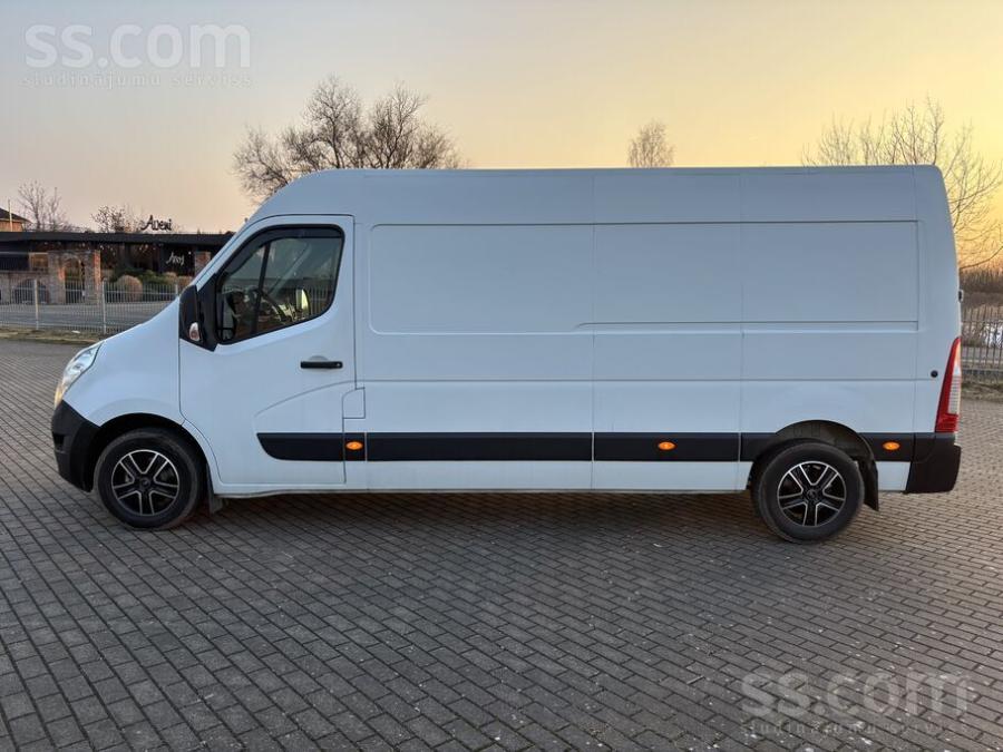 White Renault Master 2017 in Bauska, with an engine capacity of 2.30 L and mileage of 497 thousand km for 9000 €, photo 10 on AUTOMOTO.COM.LV