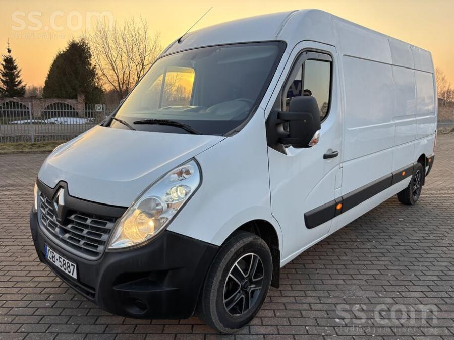 White Renault Master 2017 in Bauska, with an engine capacity of 2.30 L and mileage of 497 thousand km for 9000 €, photo 11 on AUTOMOTO.COM.LV