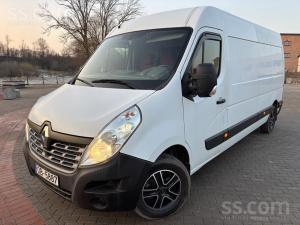 White Renault Master 2017 in Bauska, with an engine capacity of 2.30 L and mileage of 497 thousand km for 9000 €, photo 13 on AUTOMOTO.COM.LV
