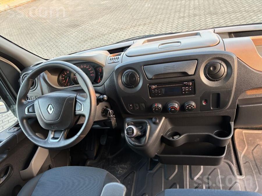 White Renault Master 2017 in Bauska, with an engine capacity of 2.30 L and mileage of 497 thousand km for 9000 €, photo 27 on AUTOMOTO.COM.LV