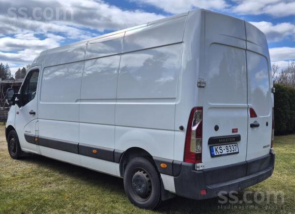 White Renault Master 2017 in Riga, with an engine capacity of 2.30 L and mileage of 338 thousand km for 8000 €, photo 2 on AUTOMOTO.COM.LV