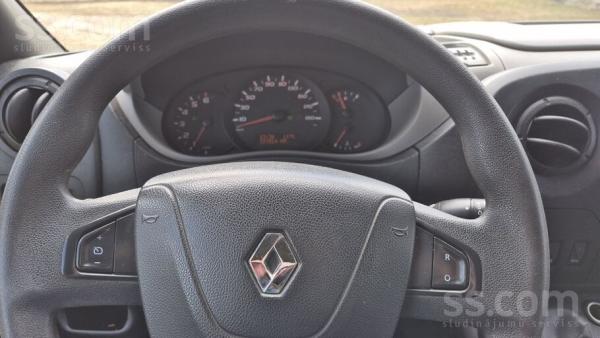 White Renault Master 2017 in Riga, with an engine capacity of 2.30 L and mileage of 338 thousand km for 8000 €, photo 10 on AUTOMOTO.COM.LV