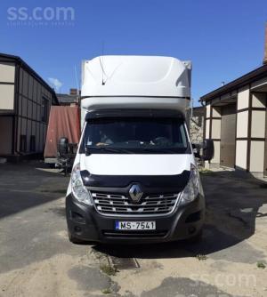 White Renault Master 2018 in Jelgava, with an engine capacity of 2.30 L and mileage of 370 thousand km for 10000 €, photo  on AUTOMOTO.COM.LV