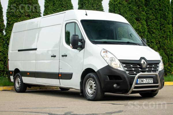 White Renault Master 2018 in Jelgava, with an engine capacity of 2.30 L and mileage of 405 thousand km for 8600 €, photo 1 on AUTOMOTO.COM.LV