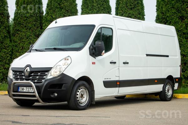 White Renault Master 2018 in Jelgava, with an engine capacity of 2.30 L and mileage of 405 thousand km for 8600 €, photo 3 on AUTOMOTO.COM.LV