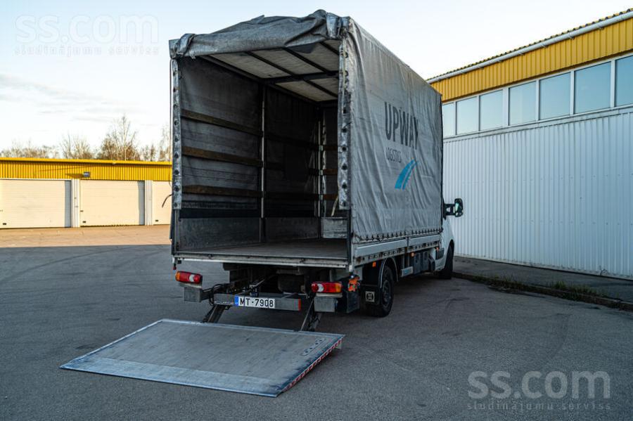 White Renault Master 2018 in Riga, with an engine capacity of 2.30 L and mileage of 350 thousand km for 13900 €, photo 6 on AUTOMOTO.COM.LV
