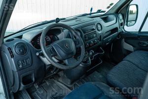 White Renault Master 2018 in Riga, with an engine capacity of 2.30 L and mileage of 350 thousand km for 13900 €, photo 15 on AUTOMOTO.COM.LV