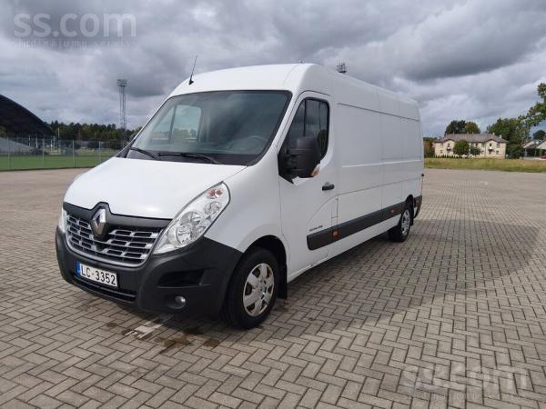 White Renault Master 2018 in Valmiera, with an engine capacity of 2.30 L and mileage of 258 thousand km for 9600 €, photo 1 on AUTOMOTO.COM.LV