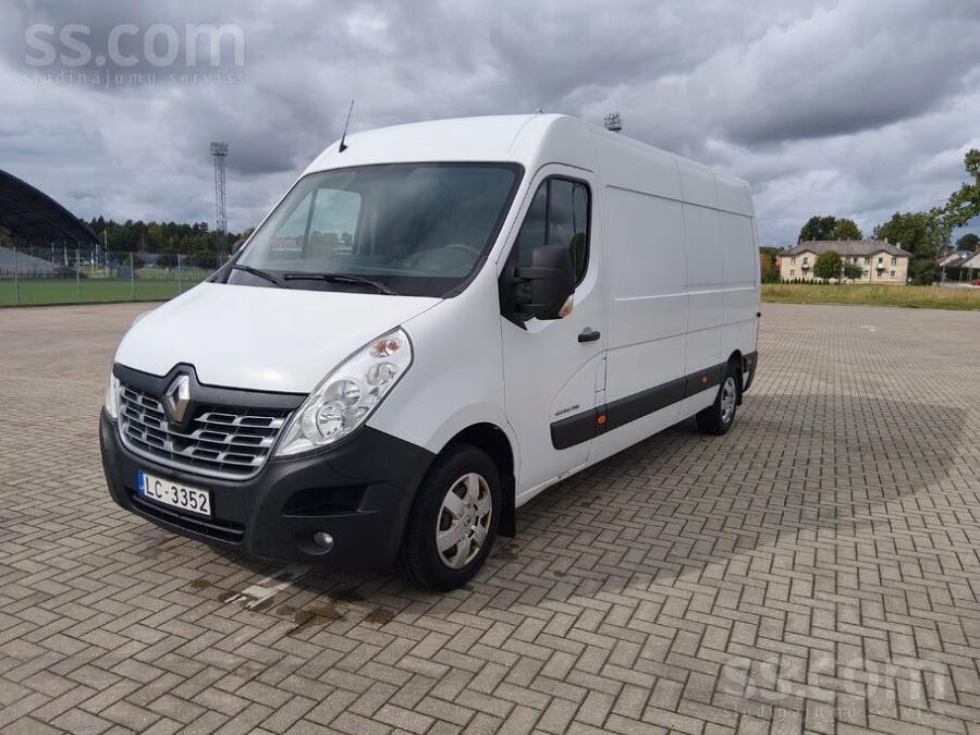 White Renault Master 2018 in Valmiera, with an engine capacity of 2.30 L and mileage of 258 thousand km for 9600 €, photo 1 on AUTOMOTO.COM.LV