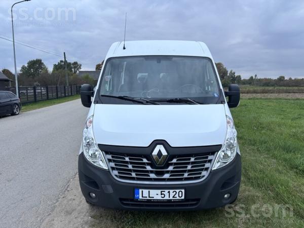 White Renault Master 2018 in Riga, with an engine capacity of 2.30 L and mileage of 198 thousand km for 12500 €, photo 3 on AUTOMOTO.COM.LV