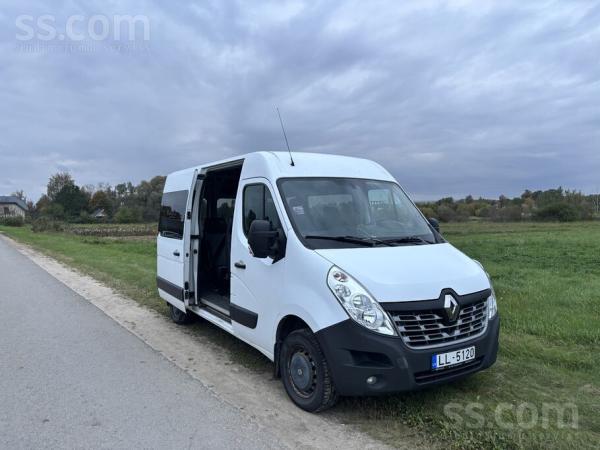 White Renault Master 2018 in Riga, with an engine capacity of 2.30 L and mileage of 198 thousand km for 12500 €, photo 4 on AUTOMOTO.COM.LV