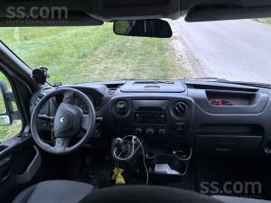 White Renault Master 2018 in Riga, with an engine capacity of 2.30 L and mileage of 198 thousand km for 12500 €, photo 16 on AUTOMOTO.COM.LV