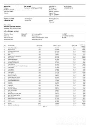 Balts Renault Master 2019 Rīga, ar dzinēja tilpumu 2.30 L un nobraukumu 563 tūkst. km par 7000 €, foto 13 vietnē AUTOMOTO.COM.LV
