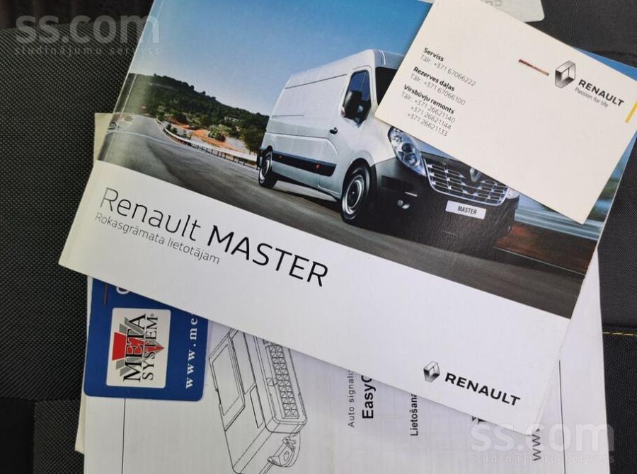 Balts Renault Master 2019 Rīga, ar dzinēja tilpumu 2.30 L un nobraukumu 0 tūkst. km par 19239 €, foto 31 vietnē AUTOMOTO.COM.LV