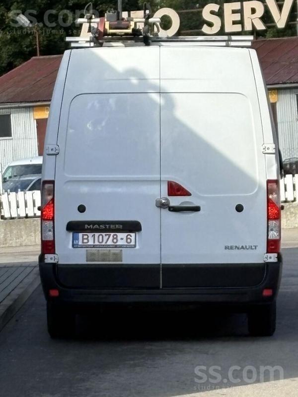 White Renault Master 2019 in Riga, with an engine capacity of 2.30 L and mileage of 0 thousand km for 11000 €, photo 6 on AUTOMOTO.COM.LV