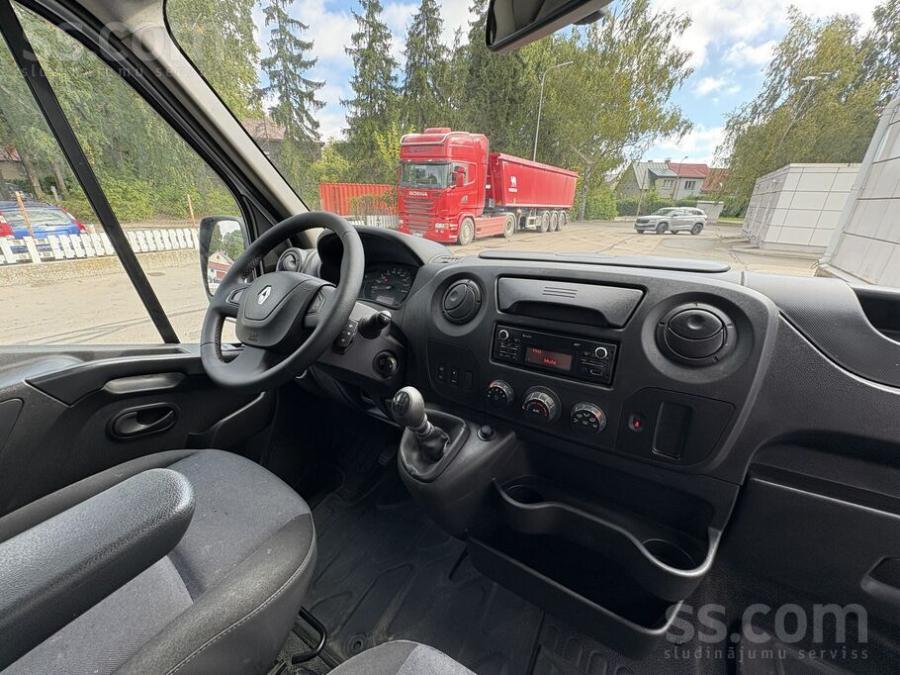 White Renault Master 2019 in Riga, with an engine capacity of 2.30 L and mileage of 0 thousand km for 11000 €, photo 11 on AUTOMOTO.COM.LV