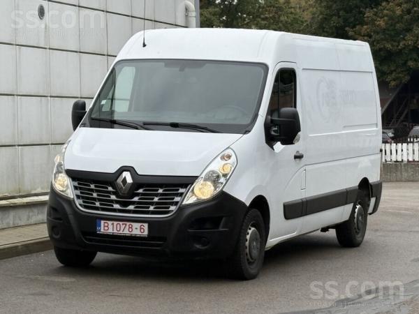 White Renault Master 2019 in Riga, with an engine capacity of 2.30 L and mileage of 0 thousand km for 10500 €, photo 4 on AUTOMOTO.COM.LV