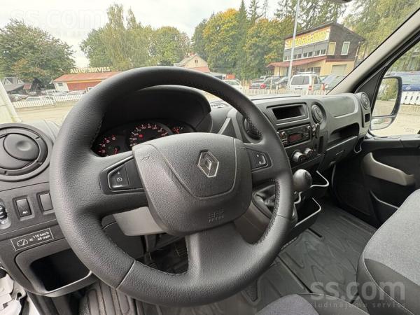 White Renault Master 2019 in Riga, with an engine capacity of 2.30 L and mileage of 0 thousand km for 10500 €, photo 8 on AUTOMOTO.COM.LV