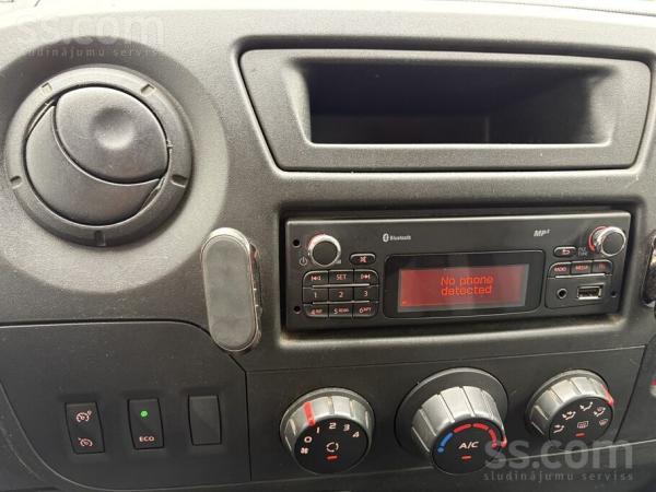 White Renault Master 2019 in Riga, with an engine capacity of 2.30 L and mileage of 0 thousand km for 10500 €, photo 11 on AUTOMOTO.COM.LV