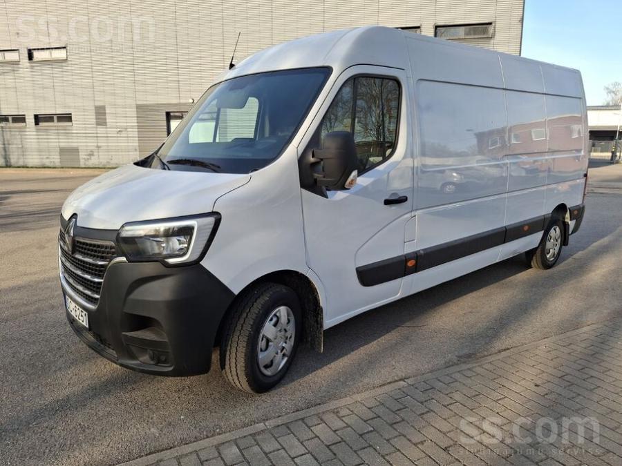 White Renault Master 2020 in Riga, with an engine capacity of 2.30 L and mileage of 114 thousand km for 14990 €, photo 1 on AUTOMOTO.COM.LV