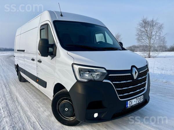 White Renault Master 2020 in Riga, with an engine capacity of 2.30 L and mileage of 311 thousand km for 15600 €, photo 1 on AUTOMOTO.COM.LV