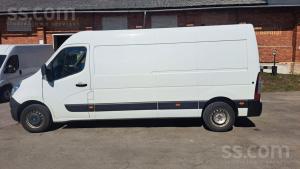 White Renault Master 2020 in Riga, with an engine capacity of 2.30 L and mileage of 169 thousand km for 14500 €, photo 4 on AUTOMOTO.COM.LV
