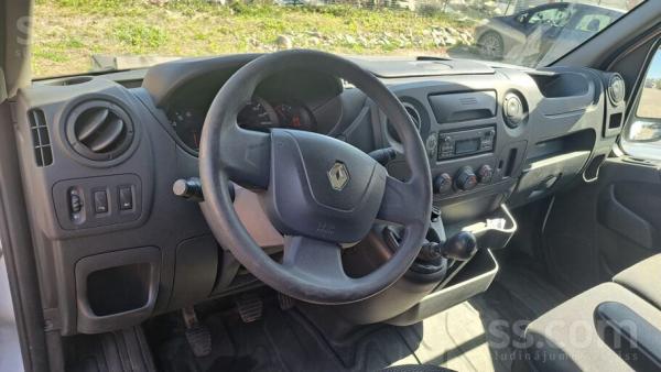 White Renault Master 2020 in Riga, with an engine capacity of 2.30 L and mileage of 169 thousand km for 14500 €, photo 6 on AUTOMOTO.COM.LV