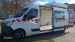 White Renault Master 2020 in Tallinn, with an engine capacity of 2.30 L and mileage of 242 thousand km for 17800 €, photo 4 on AUTOMOTO.COM.LV