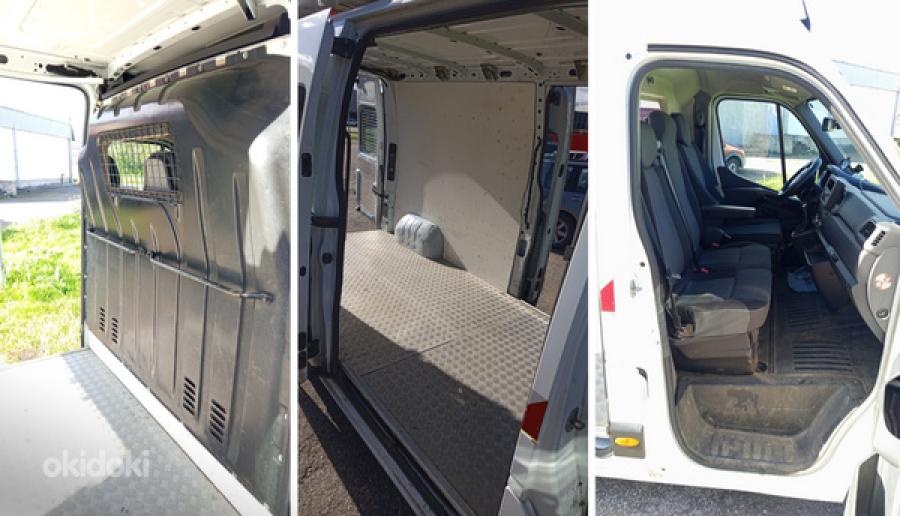 White Renault Master 2020 in Tallinn, with an engine capacity of 2.30 L and mileage of 242 thousand km for 17800 €, photo 12 on AUTOMOTO.COM.LV