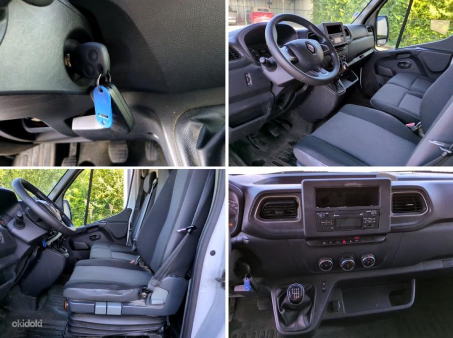 White Renault Master 2020 in Tallinn, with an engine capacity of 2.30 L and mileage of 242 thousand km for 17800 €, photo 19 on AUTOMOTO.COM.LV
