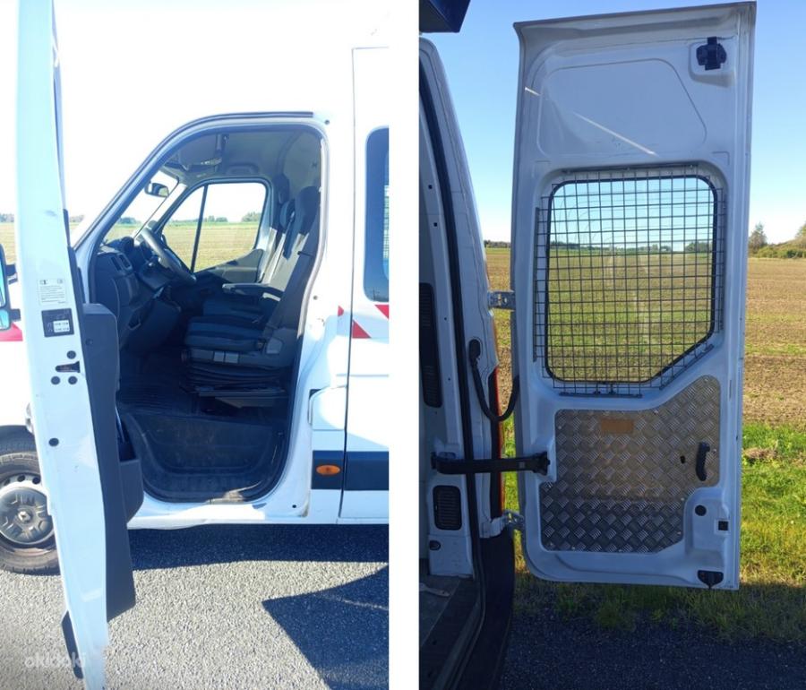 White Renault Master 2020 in Tallinn, with an engine capacity of 2.30 L and mileage of 242 thousand km for 17800 €, photo 25 on AUTOMOTO.COM.LV