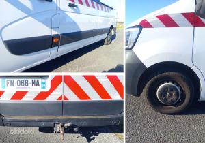 White Renault Master 2020 in Tallinn, with an engine capacity of 2.30 L and mileage of 242 thousand km for 17800 €, photo 13 on AUTOMOTO.COM.LV