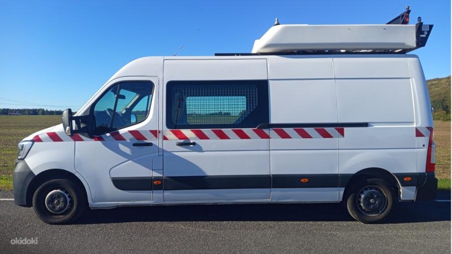 White Renault Master 2020 in Tallinn, with an engine capacity of 2.30 L and mileage of 242 thousand km for 17800 €, photo 16 on AUTOMOTO.COM.LV