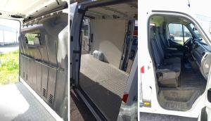 White Renault Master 2020 in Tallinn, with an engine capacity of 2.30 L and mileage of 242 thousand km for 17800 €, photo 26 on AUTOMOTO.COM.LV