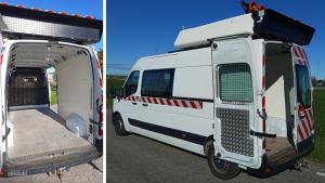 White Renault Master 2020 in Tallinn, with an engine capacity of 2.30 L and mileage of 242 thousand km for 17800 €, photo 29 on AUTOMOTO.COM.LV