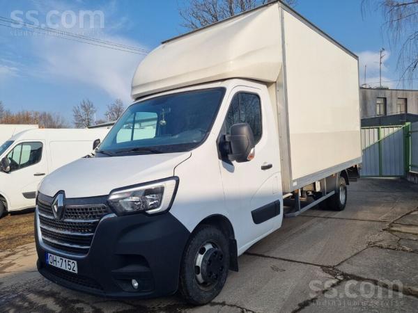White Renault Master 2020 in Riga, with an engine capacity of 2.30 L and mileage of 183 thousand km for 23900 €, photo 1 on AUTOMOTO.COM.LV