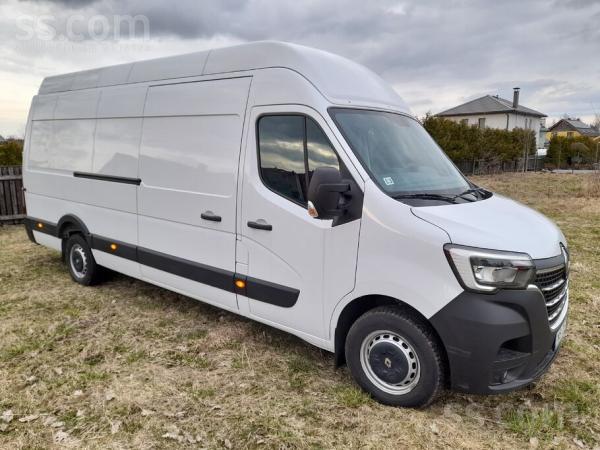 White Renault Master 2020 in Riga, with an engine capacity of 2.30 L and mileage of 57 thousand km for 24500 €, photo 1 on AUTOMOTO.COM.LV