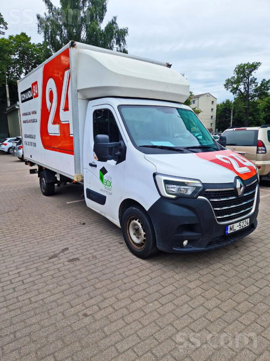 White Renault Master 2020 in Riga, with an engine capacity of 2.30 L and mileage of 158 thousand km for 20000 €, photo 3 on AUTOMOTO.COM.LV
