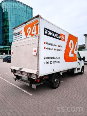 White Renault Master 2020 in Riga, with an engine capacity of 2.30 L and mileage of 158 thousand km for 20000 €, photo 4 on AUTOMOTO.COM.LV
