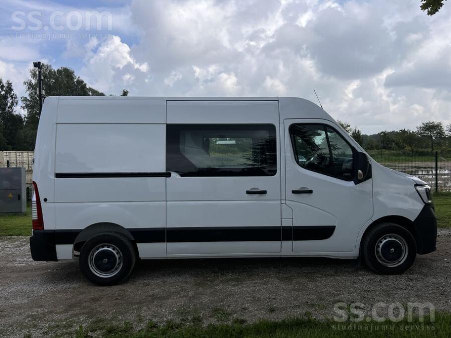 White Renault Master 2020 in Riga, with an engine capacity of 2.30 L and mileage of 258 thousand km for 14990 €, photo 9 on AUTOMOTO.COM.LV