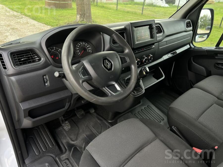 White Renault Master 2020 in Riga, with an engine capacity of 2.30 L and mileage of 258 thousand km for 14990 €, photo 21 on AUTOMOTO.COM.LV