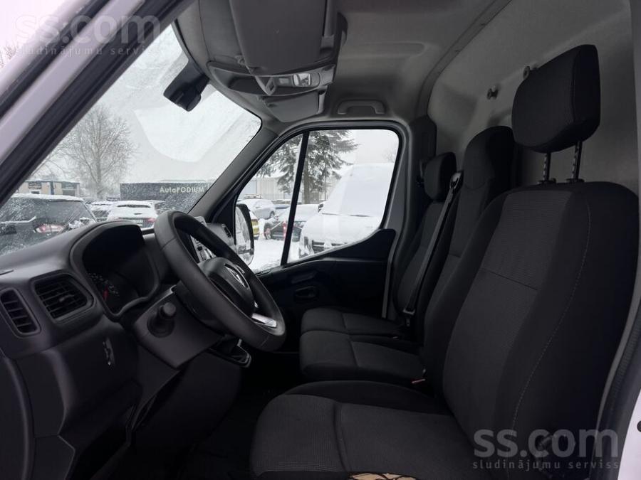 White Renault Master 2021 in Riga, with an engine capacity of 2.30 L and mileage of 379 thousand km for 10770 €, photo 17 on AUTOMOTO.COM.LV