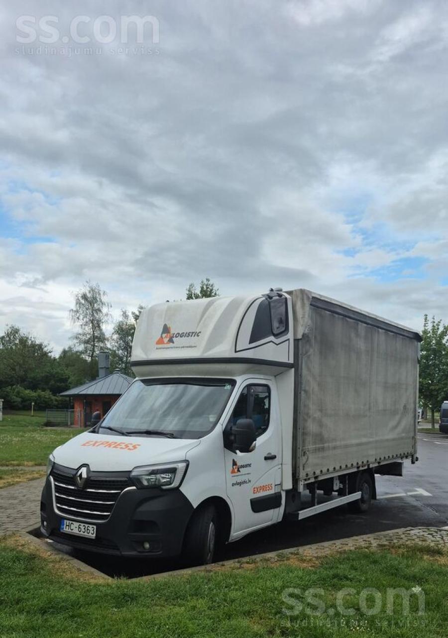 White Renault Master 2021 in Riga, with an engine capacity of 2.30 L and mileage of 500 thousand km for 9200 €, photo 1 on AUTOMOTO.COM.LV
