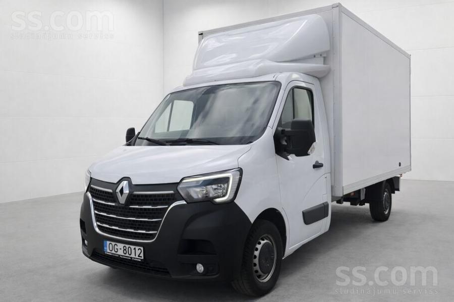 White Renault Master 2021 in Riga, with an engine capacity of 2.30 L and mileage of 276 thousand km for 14890 €, photo 1 on AUTOMOTO.COM.LV